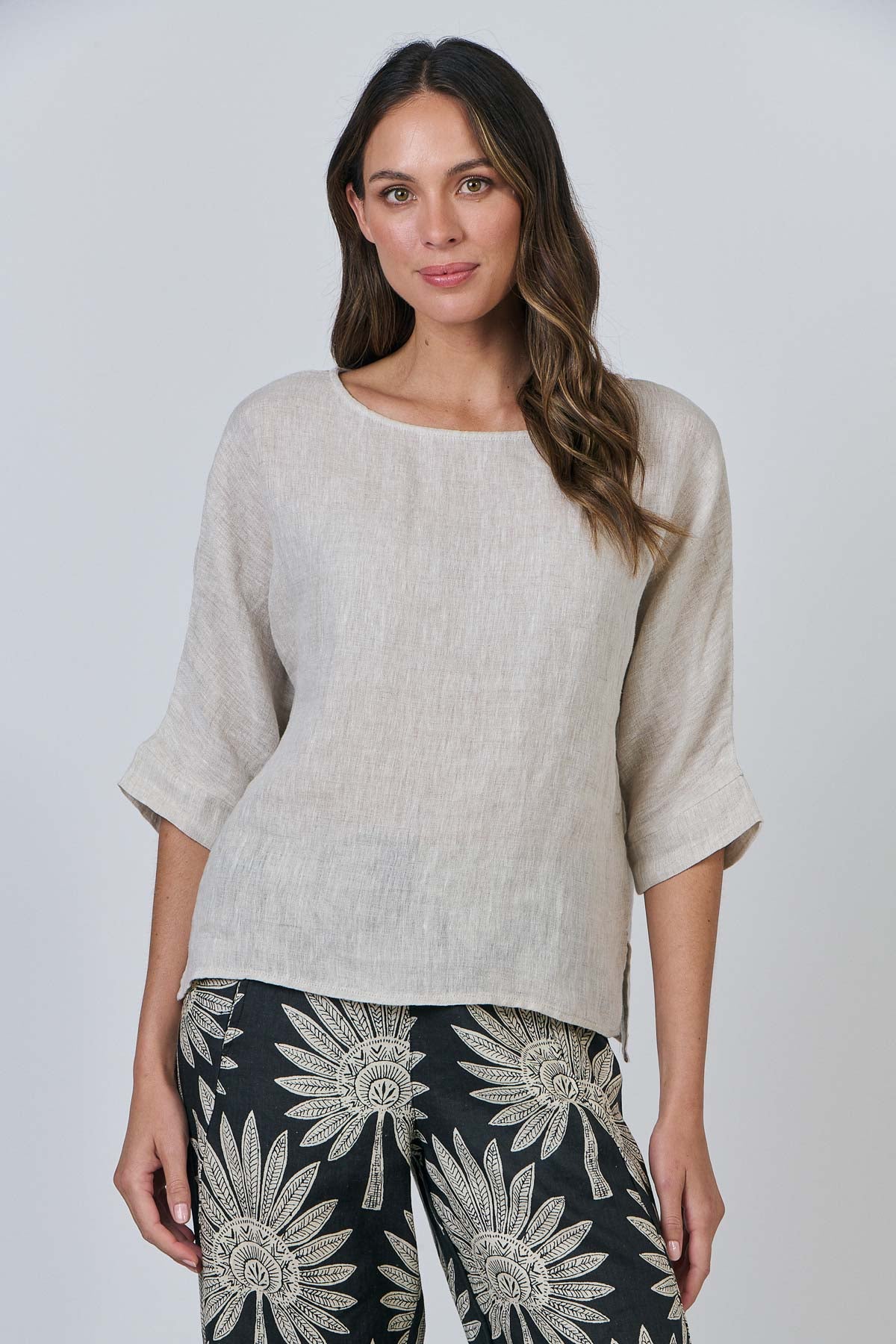 Naturals by O & J GA552 - Soybean Linen Tops – Shannons Shoes