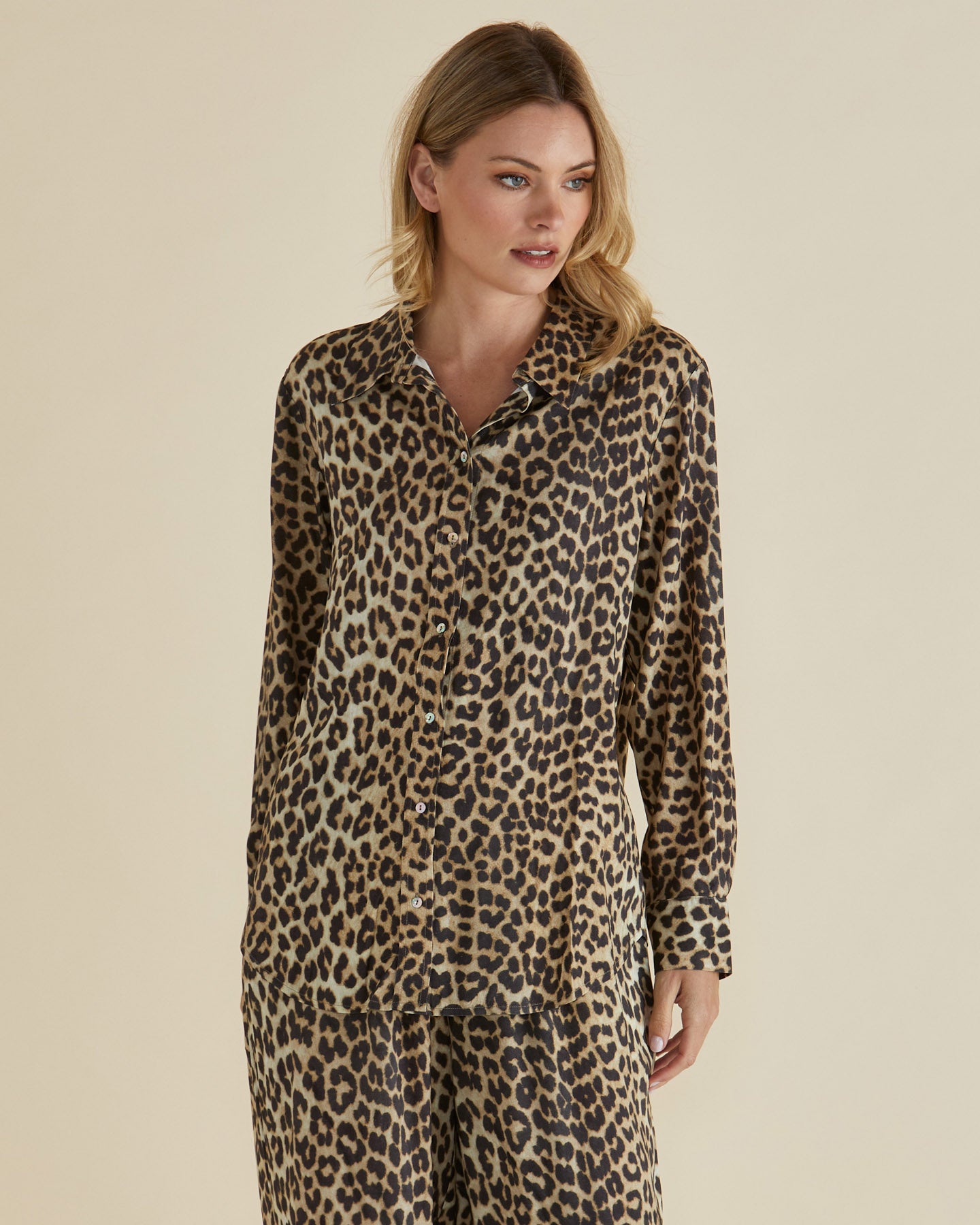 Betty Basics Lexi Shirt - Leopard Print – Shannons Shoes