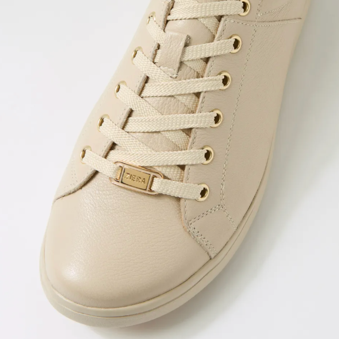 Ziera DELILAH Leather Sneakers | Extra Wide Comfort | Shannon’s Shoes ...