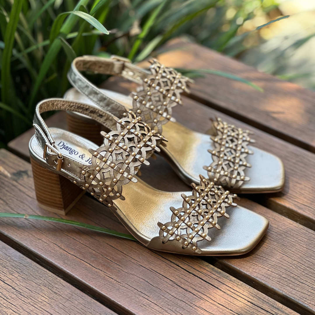 Django & Juliette Jully - Champagne Heels – Shannons Shoes