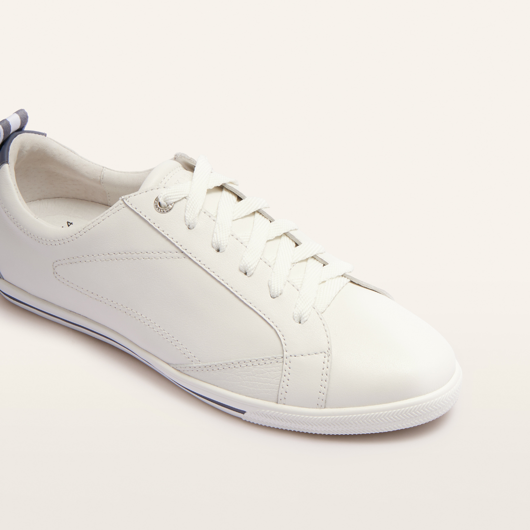FRANKIE4 Asher - White/Denim Sneakers – Shannons Shoes