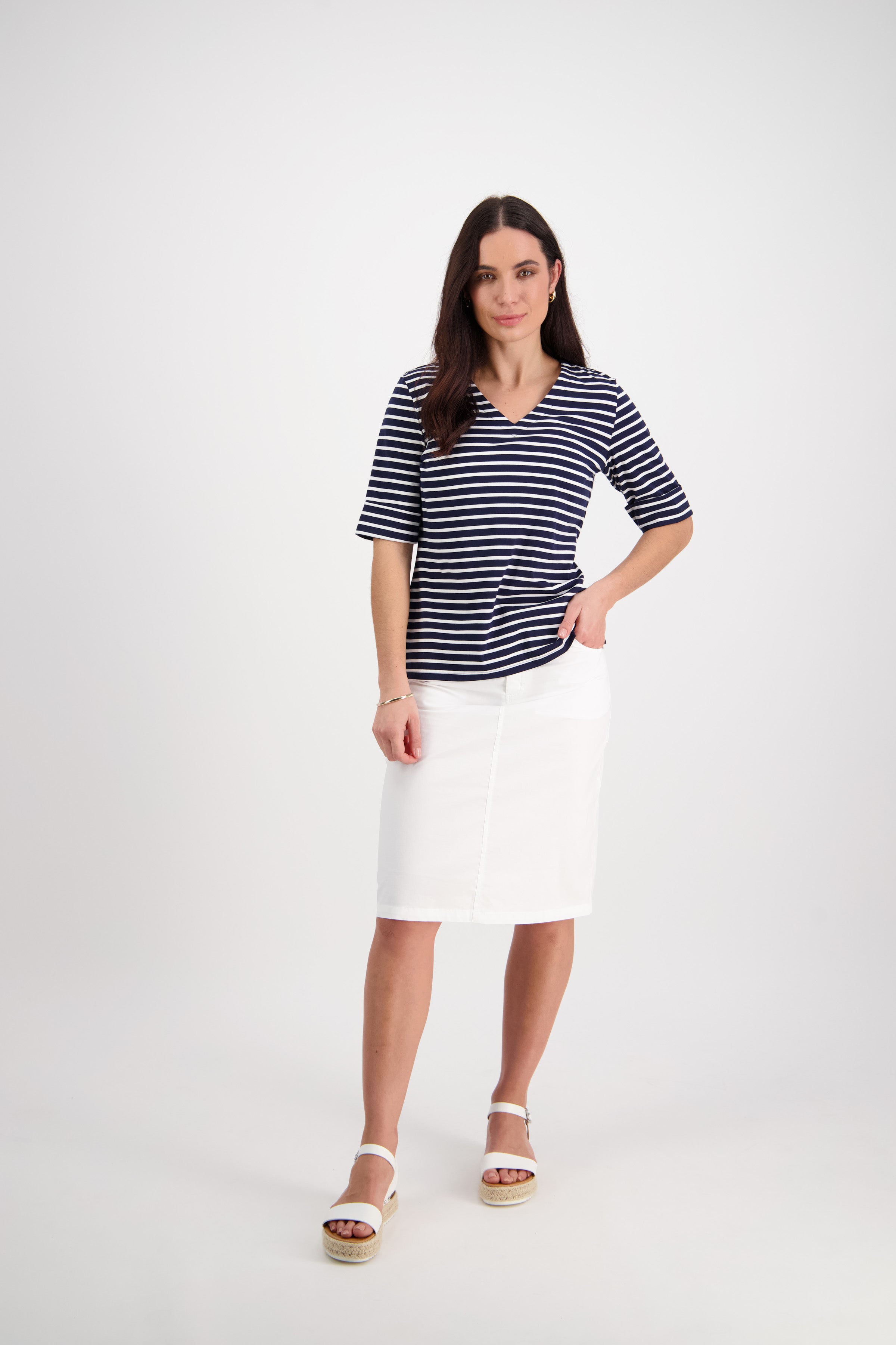 Vassalli 372AVP - White Skirts – Shannons Shoes