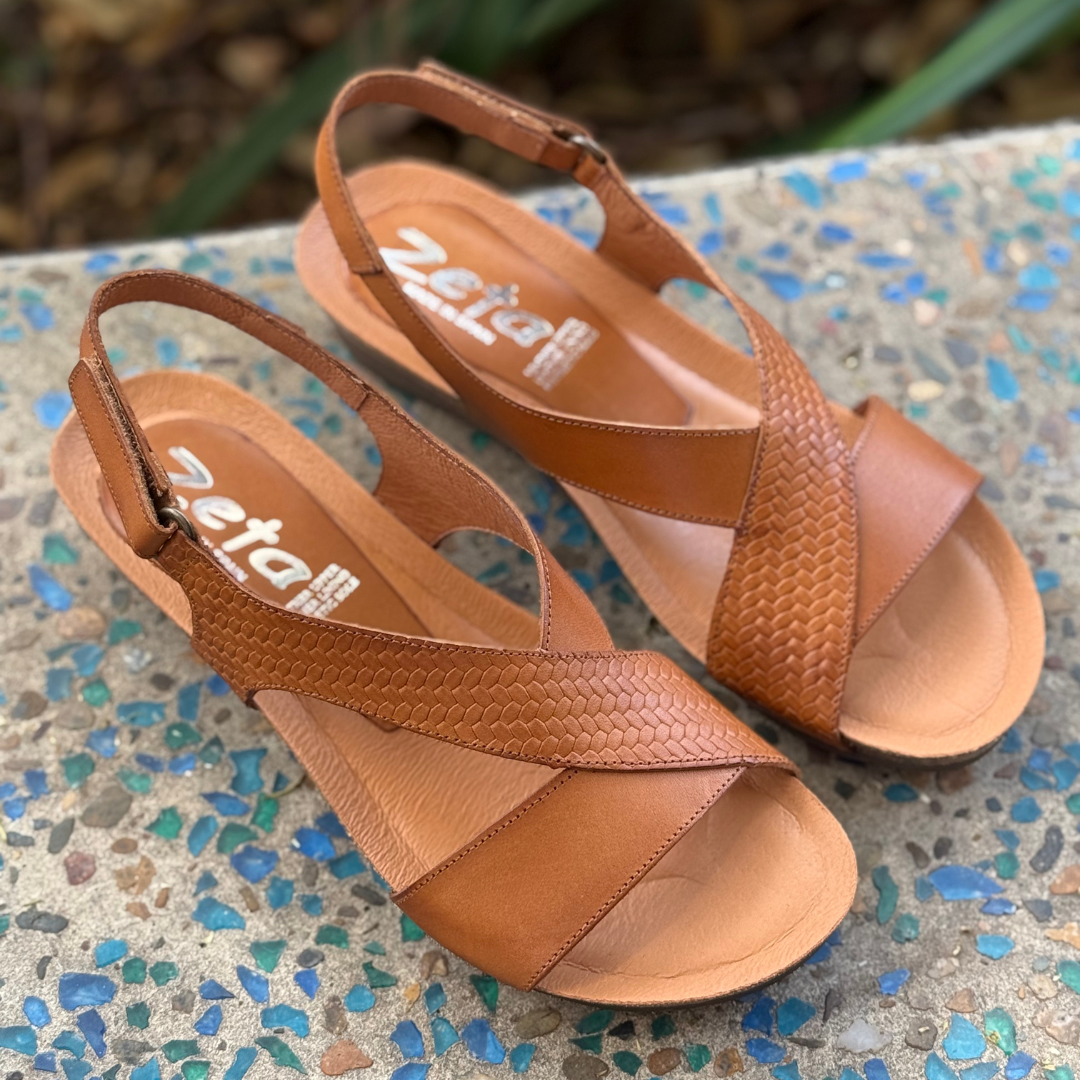 Zeta Orion Tan Sandals | Shannon’s Shoes – Shannons Shoes
